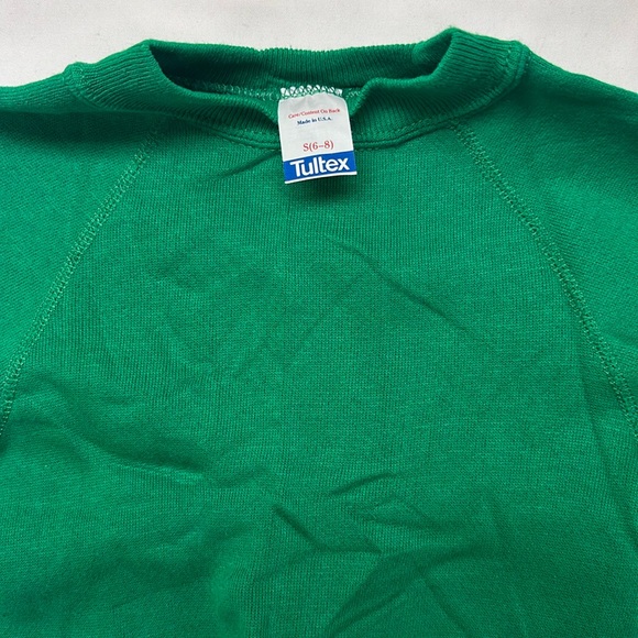 Shirts & Tops | Vintage Green Made In The Usa Tultex Tag Size Small 68 | Poshmark